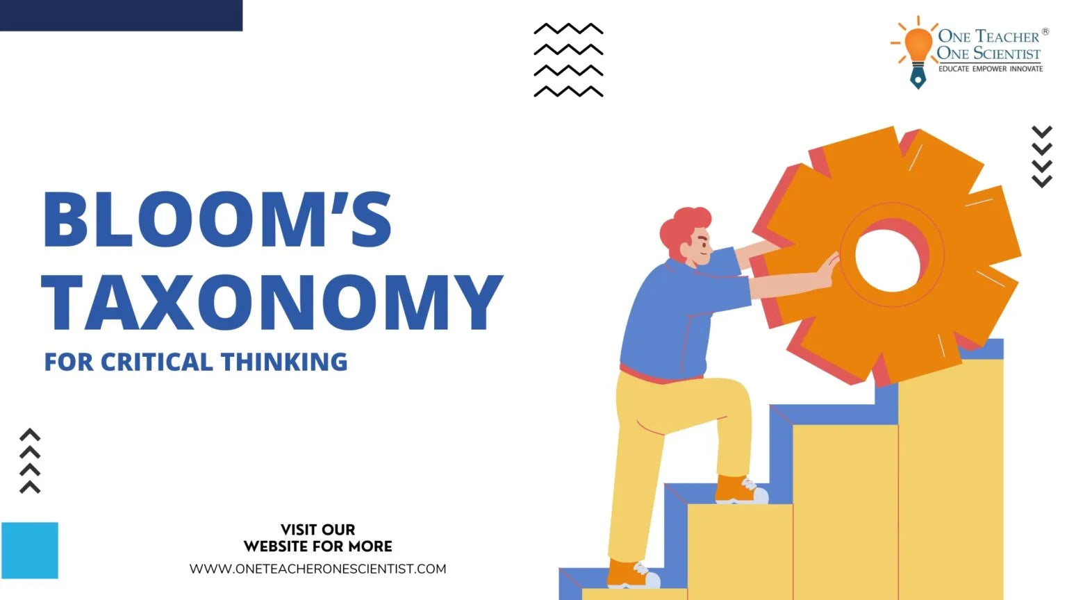 Bloom's Taxonomy for Critical Thinking – One Teacher One Scientist Store